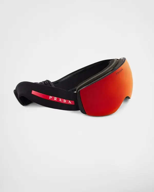 Prada By Oakley Ski Goggles - Lenses Arancio Specc | Editorialist